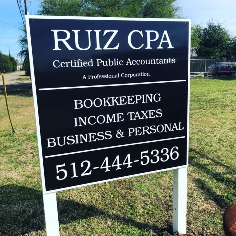 Aluminum & Wood Signs - Austin Budget Signs